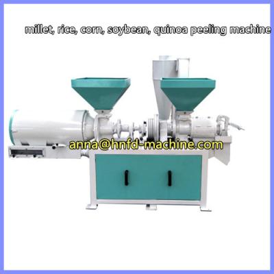 China rice peeling machine, millet peeling machine,corn grit making machine for sale