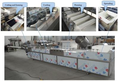 China sesame bar processing machine, sesame candy making machine, sesame crisp machine for sale