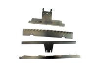 China Vertical Packaging Machine Cutting Blade 182 mm 9CrSi Steel Custom Lengths Available for sale