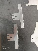 China SUS420J2 Bread Scoring Blade 373x9.7x0.3mm 44 Teeth Sharp Long Life High Performance for sale