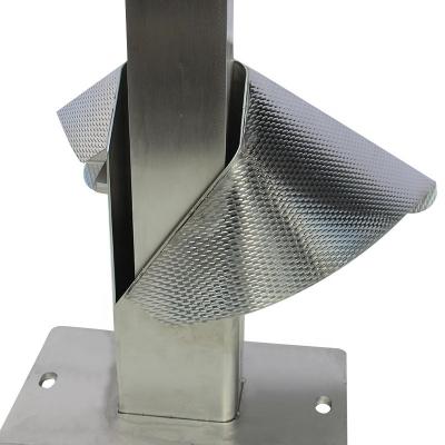 China De Vierkante Buis die van het snackvoedsel SS304 Schouder voor Verticale verpakkende machines vormen Te koop