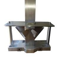 China HRC65 VFFS Square Bag Tab Snack Packaging Former Stainless Steel 304 for sale