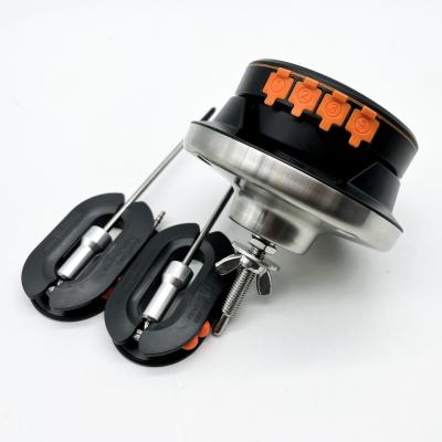 China Termómetro elegante de la comida de Bluetooth con la punta de prueba ambiente en venta