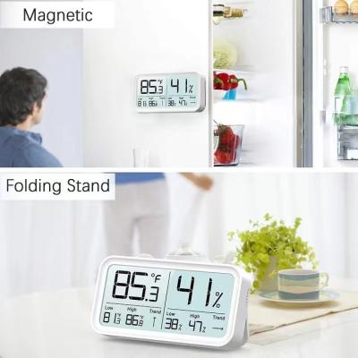 Cina Igrometro LCD di Digital di temperatura ambiente di umidità del monitor dell'interno del termometro per la casa in vendita