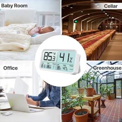 Cina Igrometro LCD di Digital di temperatura ambiente di umidità del monitor dell'interno del termometro per la casa in vendita