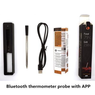 China Slimme Draadloze van de het Voedselthermometer van 165t Bluetooth de BARBECUEroker van Oven Grill Kitchen met Magneet Te koop