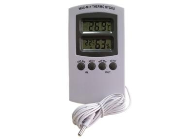Cina Termo igrometro minimo massimo di Digital per monitor dell'interno/all'aperto di temperatura in vendita