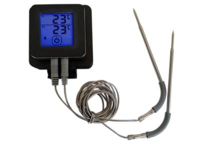 Cina Si raddoppia il termometro di carne di Digital del touch screen delle sonde, mini termometro di carne per il fumatore in vendita