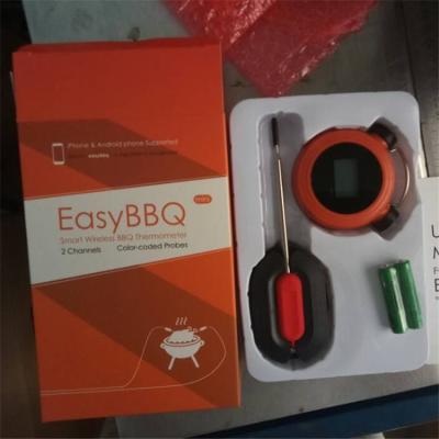 Cina Cellulare libero del App di Bluetooth dell'ABS del termometro di plastica dell'alimento azionato con due sonde in vendita
