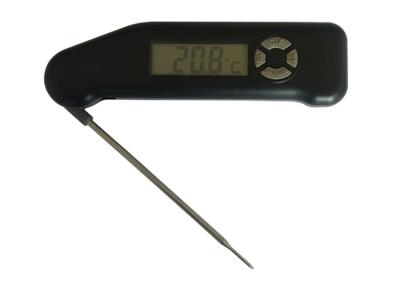 Cina Grande alta precisione portatile del termometro di cottura del Bbq dell'esposizione dell'affissione a cristalli liquidi con l'alloggio dell'ABS in vendita