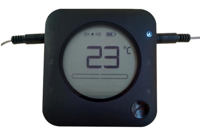 Cina Termometro dell'alimento di Digital Bluetooth di 6 sonde con la grande esposizione retroilluminata dell'affissione a cristalli liquidi in vendita