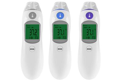中国 2 1つの赤外線デジタル額の温度計/携帯用体温の温度計で 販売のため
