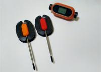 China Dual Probe Wireless Bluetooth Food Thermometer 100m Range 304 Stainless Steel for iPhone Android for sale