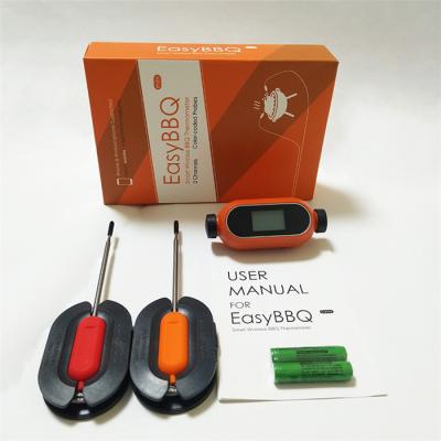 Cina Il mini App senza fili di Bluetooth del termometro della griglia del Bbq della carne di Candy libera con 2 sonde in vendita