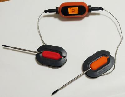 Cina Termometro di carne senza fili del BBQ fumatore/della griglia con il App e la sonda liberi due in vendita