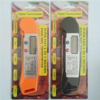China Foldable Probe Instant Meat Thermometer Beef Steak Internal Temperature Measuring for sale