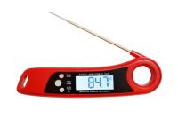 China Digital BBQ Food Thermometer Folding Probe 3 Seconds Fast Response 304 Stainless Steel for sale