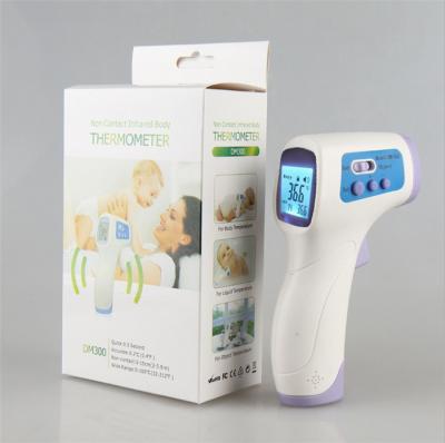 Cina Nessun termometro infrarosso della fronte/orecchio di Digital di tocco con la lampadina LCD per il bambino in vendita