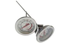 China Easy Read High Temperature Dial Thermometer 12 Inch Probe 50-550F Instant Cooking Thermometer for sale