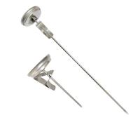 China Easy Read High Temperature Dial Thermometer 12 Inch Probe 50-550F Instant Cooking Thermometer for sale