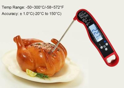 Cina Colore rosso della lampadina del Bbq di carne delle apribottiglie incorporate luminose del termometro in vendita