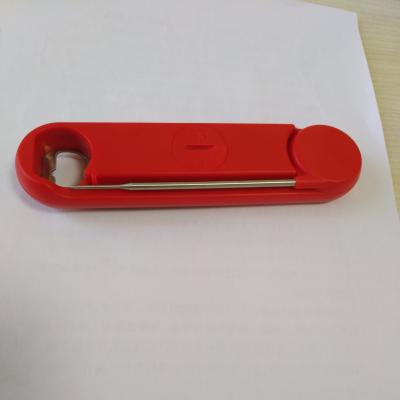 Cina Il termometro di carne elettronico rosso/impermeabilizza il termometro di Digital con il magnete interno in vendita
