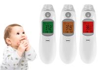 China Infrared Non Contact Thermometer for Ear and Forehead 0.5S Instant Read 32 Memory Records for sale