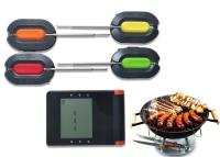 China 6 Probe Bluetooth Meat Thermometer Wireless BBQ Thermometer 0 to 716F for sale
