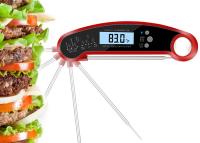 China Smart Instant Read Meat Thermometer IP67 Waterproof -58°F to 572°F with Bright Backlight for sale