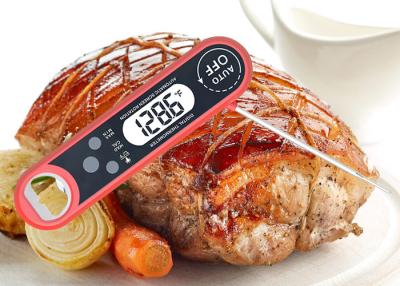 China De voedseldienst las Digitale Thermometer snel Autoomwentelingsvertoning met 3V-Knoopbatterij Met lange levensuur Te koop