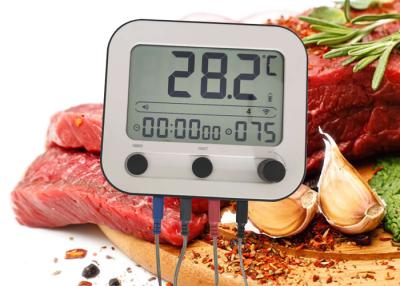 China Drahtloser Bluetooth-Fleisch-Thermometer-lange Strecken-Edelstahl-Sonden-Thermometer zu verkaufen