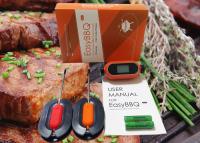 China Long Range Wireless Electronic Bbq Thermometer Bluetooth With Double Probe for sale