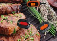 China Bluetooth Instant Read Meat Thermometer Dual Probes 100m Range Candy Shape for sale