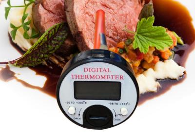 Cina l'istante senza fili di Digital del termometro del barbecue della sonda di 120mm ha letto il colore nero in vendita