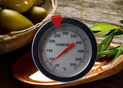 China De moment Gelezen Bimetaalmaat van de het Gebraden gerechttemperatuur van de Stamthermometer met Roestvrij staalklem Te koop