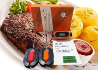 China APP Smart Control Smart Wireless Bbq Thermometer Mobile Operated Programmed With Timer for sale