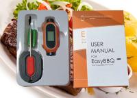 China APP Smart Control Smart Wireless Bbq Thermometer Mobile Operated Programmed With Timer for sale
