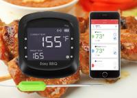 China Bluetooth Meat Thermometer with 6 Probe Support Oven Safe 482F 300FT Range iOS Android App for sale