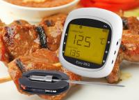 China Bluetooth Meat Thermometer with 6 Probe Support Oven Safe 482F 300FT Range iOS Android App for sale