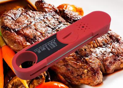 China Rápido super magnético do termômetro de cozimento do BBQ da parte traseira lido com função de fala à venda