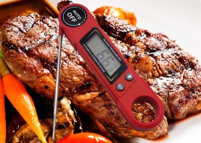 China Rápido super magnético do termômetro de cozimento do BBQ da parte traseira lido com função de fala à venda