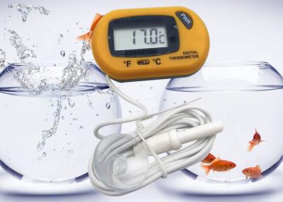 China ABS van de aquariummoment Gelezen Waterdichte Digitale Thermometer Kunststof Compact Ontwerp Te koop