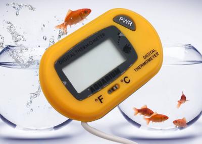 China ABS van de aquariummoment Gelezen Waterdichte Digitale Thermometer Kunststof Compact Ontwerp Te koop