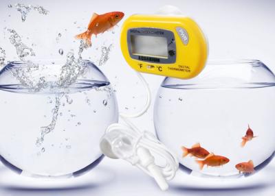 China LCD Digitale Moment Gelezen Thermometer met Temperatuursensor voor Vissentank Te koop