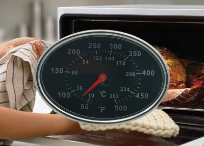 China Ovale Gelezen de Thermometermaat van het Vormroestvrije staal Moment met 35mm Sonde Te koop