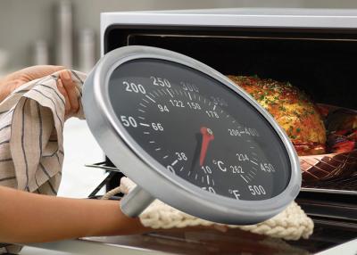 Cina L'istante ovale dell'acciaio inossidabile di forma ha letto il calibro del termometro con la sonda di 35mm in vendita