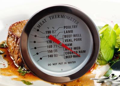 China Duurzame het Vlees Kokende Thermometer FDA van de Oven Veilige Moment Gelezen Thermometer Te koop