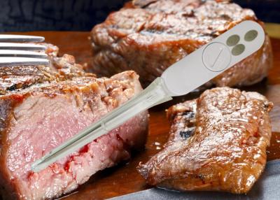China Termômetro de aço inoxidável seguro do termômetro da ponta de prova do alimento de Digitas/carne da cozinha à venda