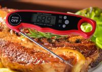 China Steak Instant Read Thermometer Oldable Probe Power Saving With Backlight for sale