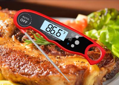 China Besparing van de de Sondemacht van Oldable van de lapje vlees de Moment Gelezen Thermometer met Backlight Te koop